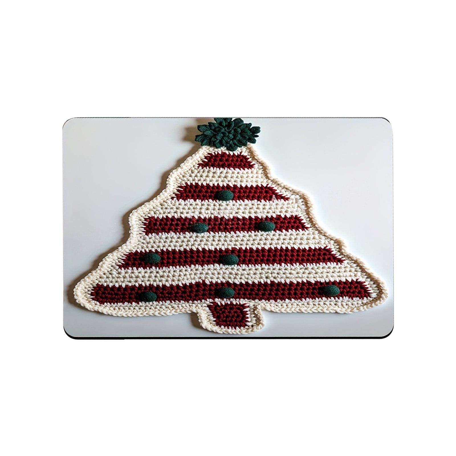 Costeam Woven Christmas Diatom Mud Mat Quick-Dry Anti-Slip for Bathroom ...