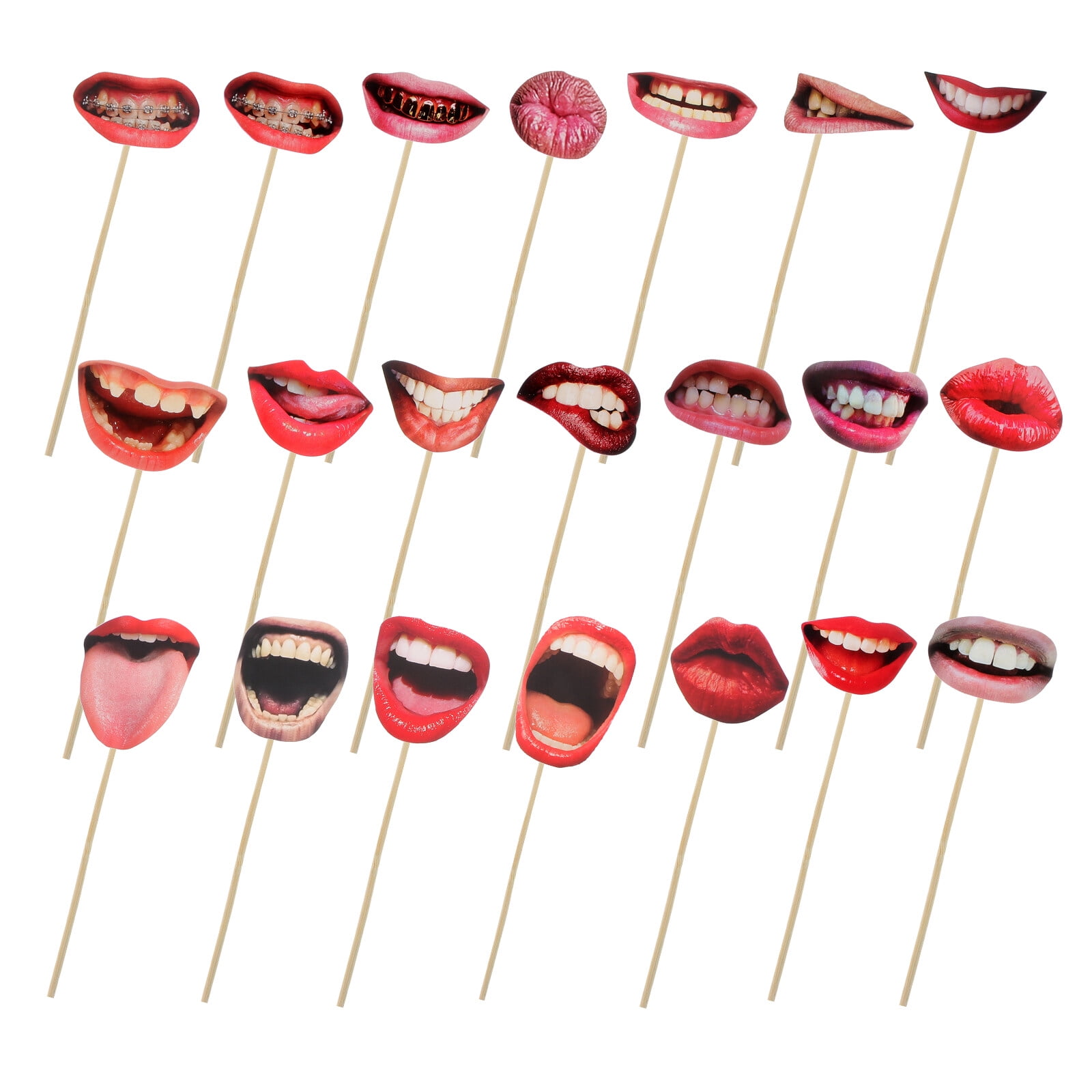 Costume Party Prop Lips Decorative Props Mouth Photo Selfie Photograph ...