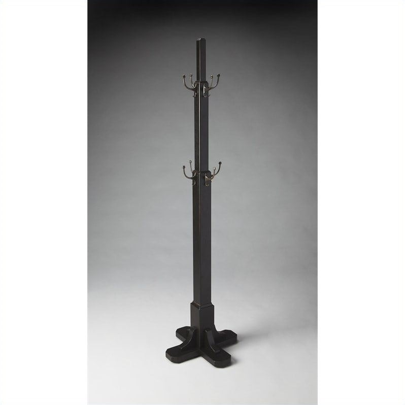 Butler Specialty Masterpiece Webster Costumer Coat Rack In Black ...