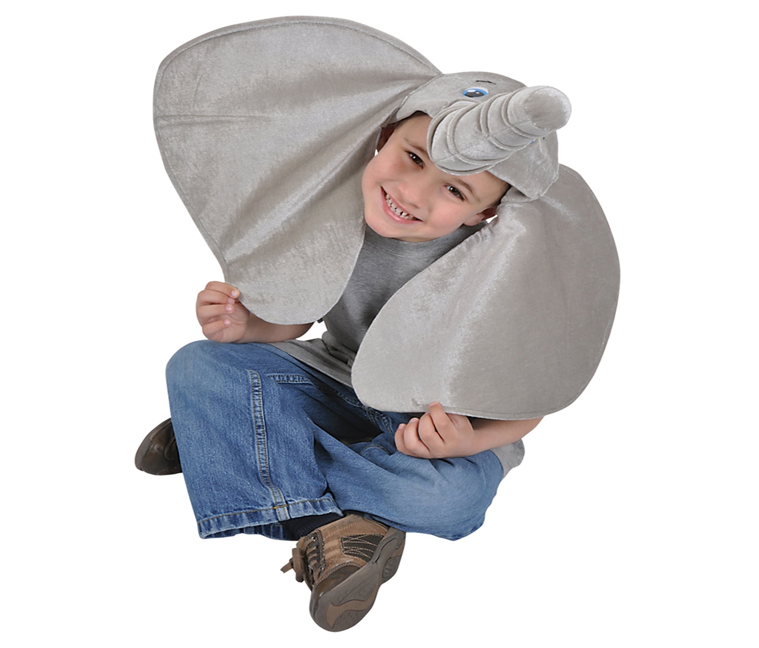 Kids' Dumbo Inspired Plush Elephant Hat with Ears - Costume Party Cap ...