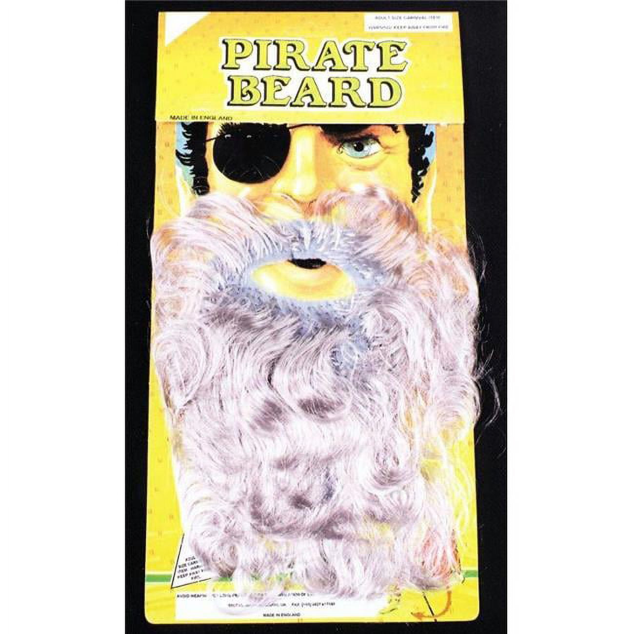 Costumes For All Occasions Cb54Gy Beard Pirate Grey - Walmart.com