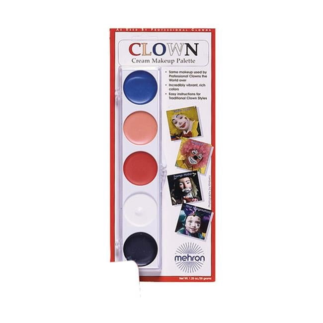 Costumes For All Occasions Clown Color Palette Carded - Walmart.com