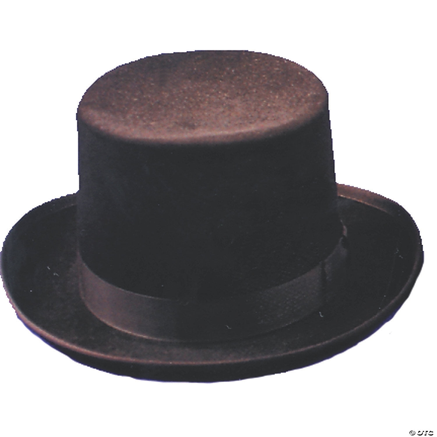 Costumes For All Occasions GA04BNLG Top Hat Felt Qual Brown Lrg ...