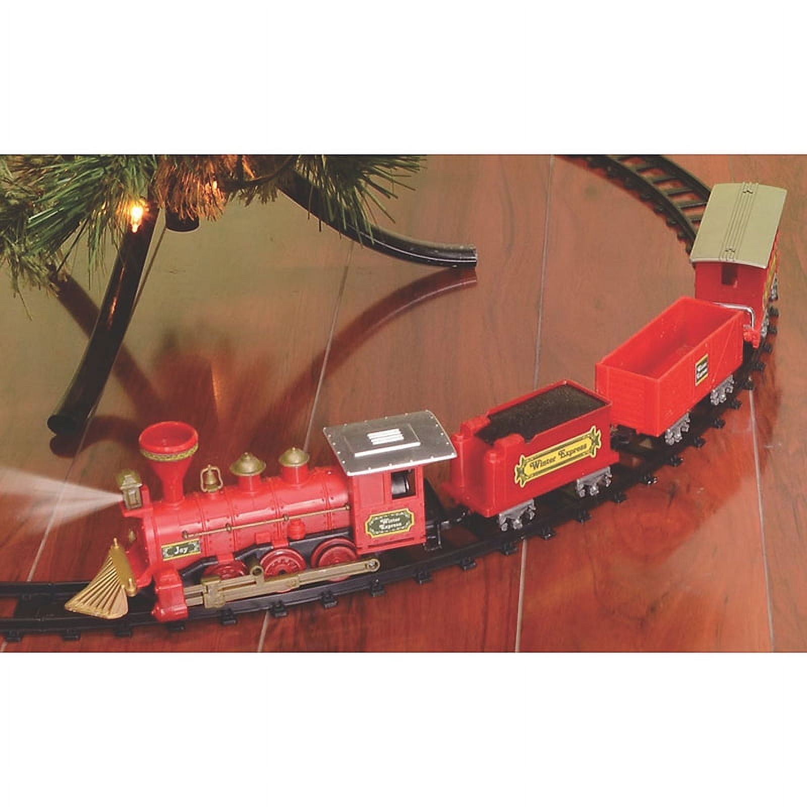Seasonal Visions Holiday Train Set Christmas Decoration - - Walmart.com