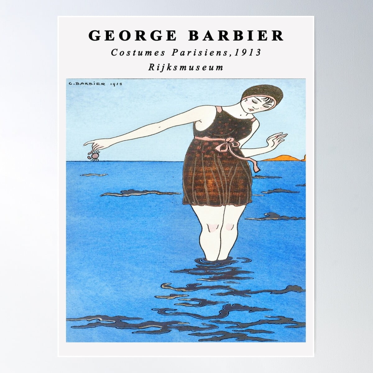 Costumes Parisiens Fashion Illustration By George Barbier, Barbier Art ...