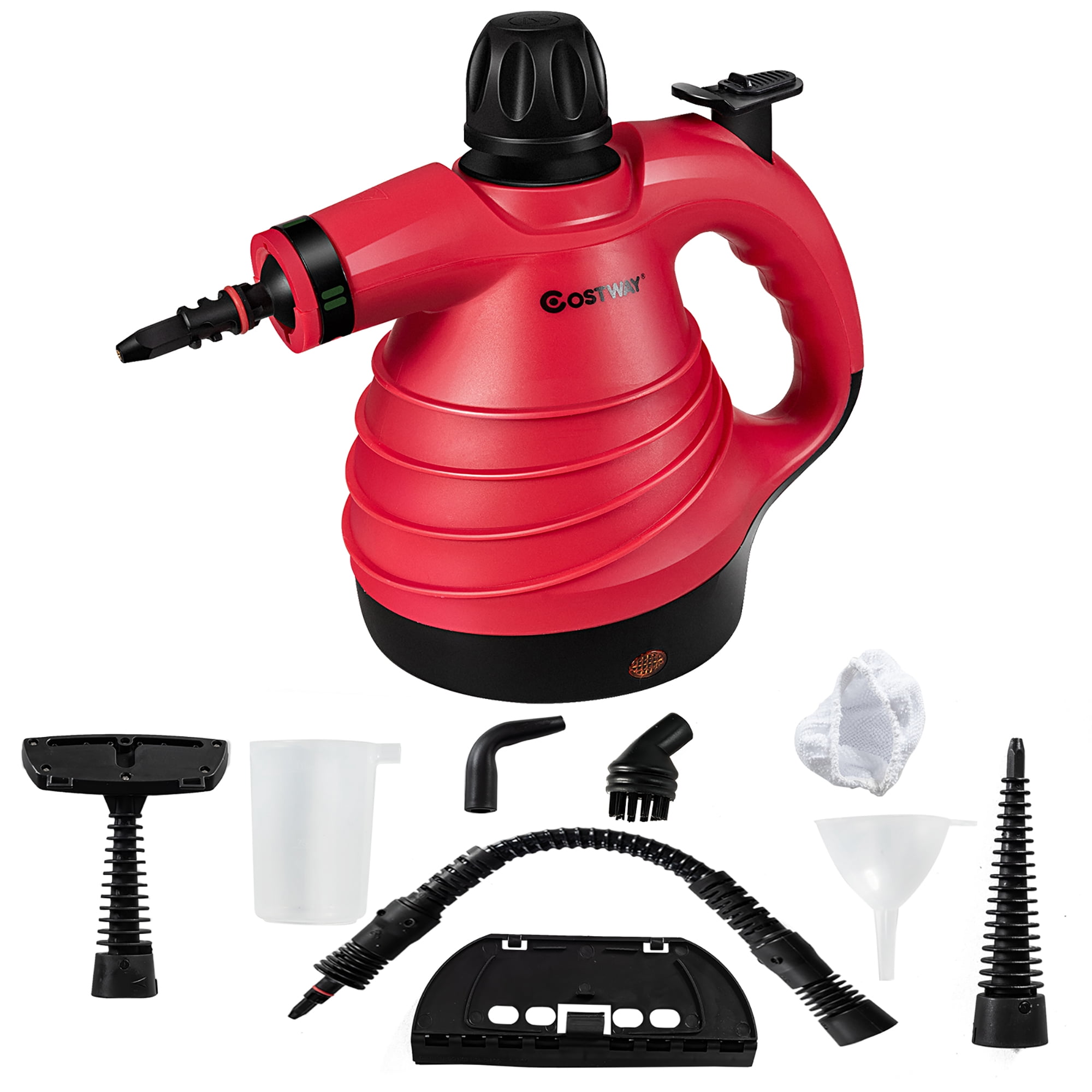 Costway 1050W Portable Multipurpose Pressurized Handheld Steam Cleaner ...