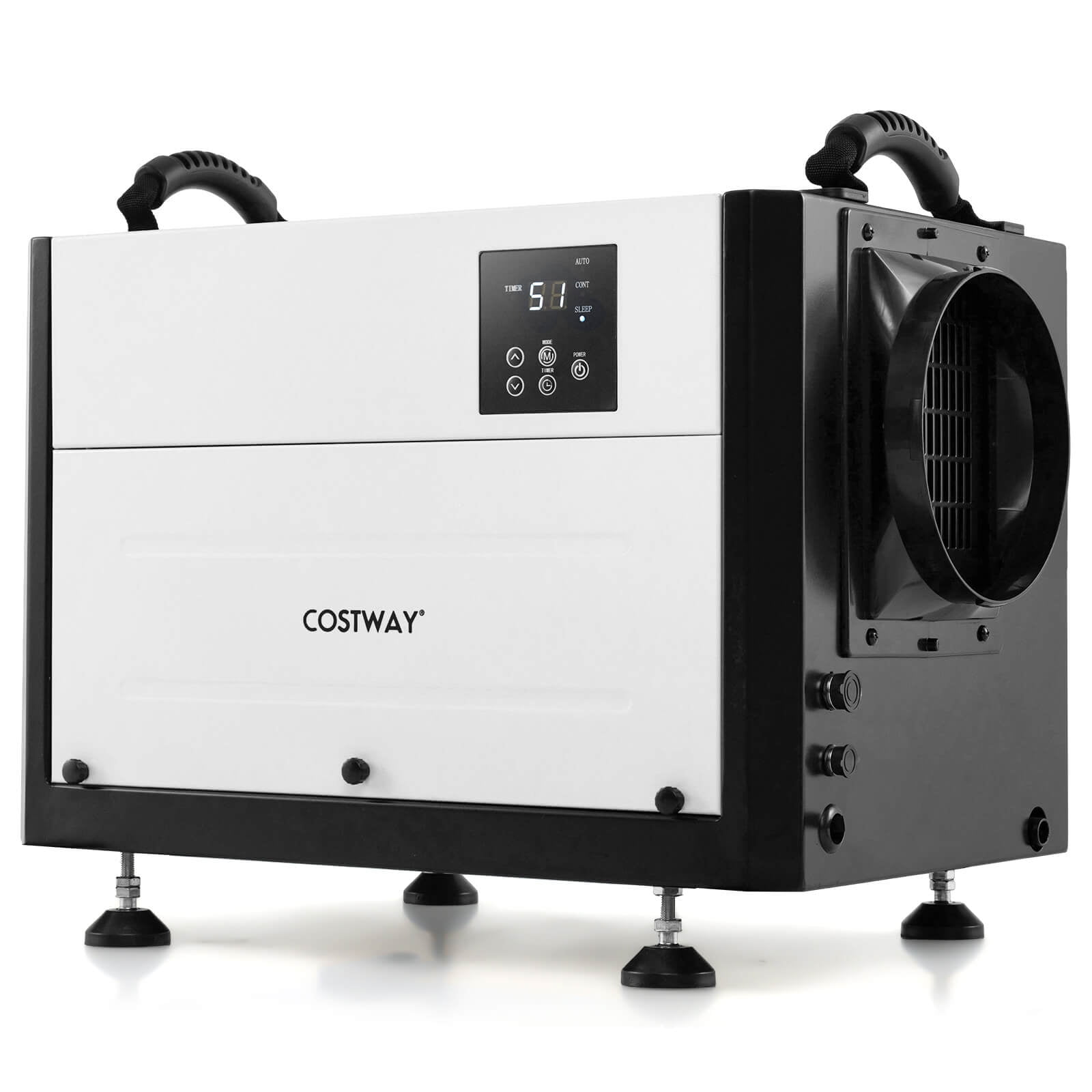 Costway 42 Pint(DOE) Crawl Space Dehumidifier Commercial Dehumidifier ...