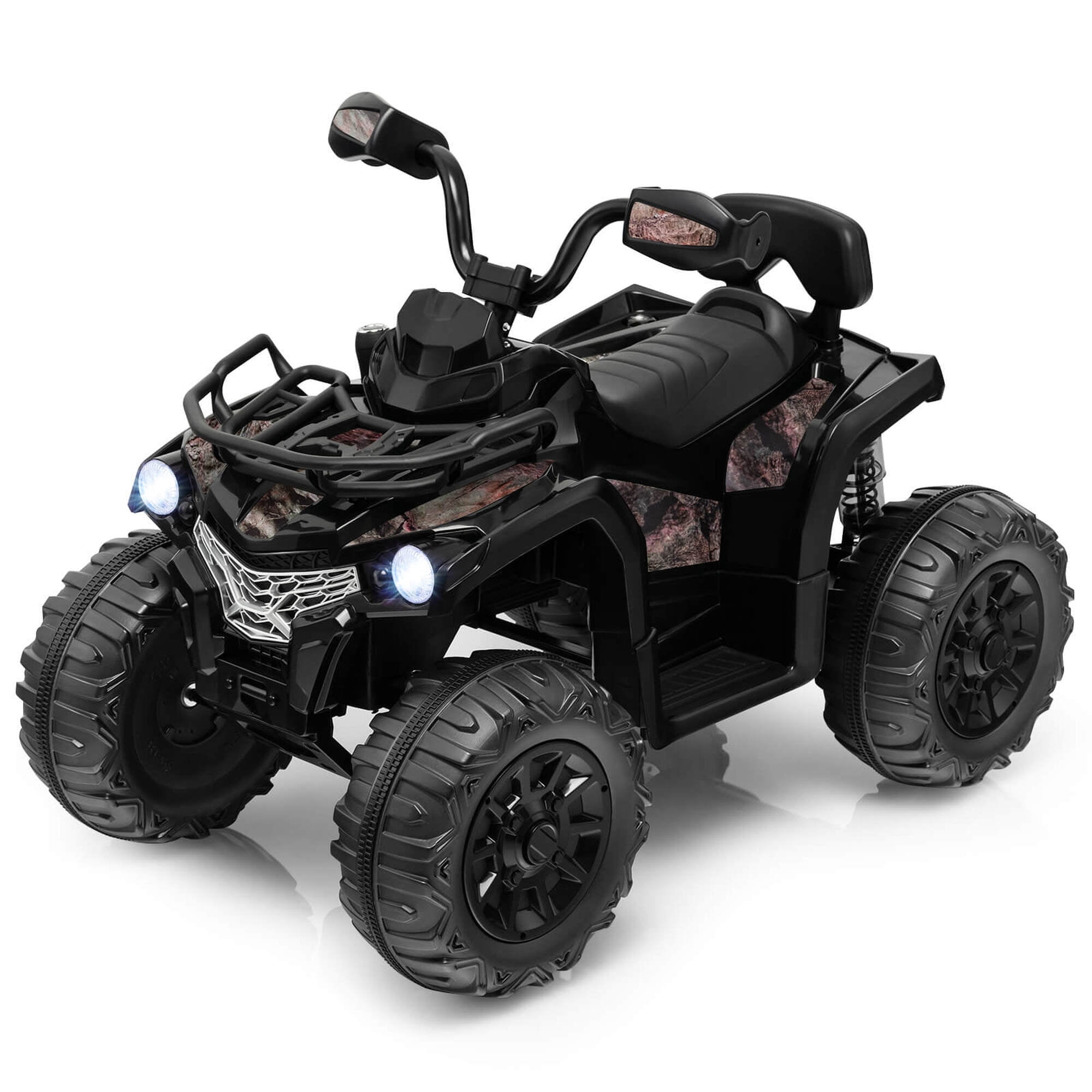 Costway 12V Kids Ride On ATV 4 Wheeler Electric Vehicle with Music ...