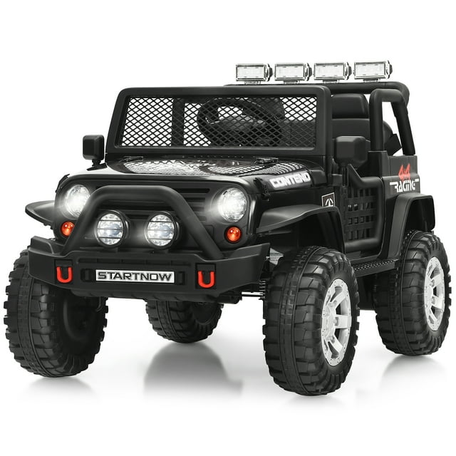 Costway 12V Kids Ride On Truck Toy Vehicle, Electric Car with Remote ...