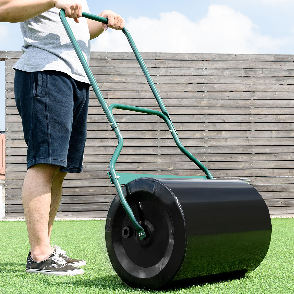 Agri-Fab, Inc. 18" x 24" Poly Push/Tow Lawn Roller Lawn Roller Model ...
