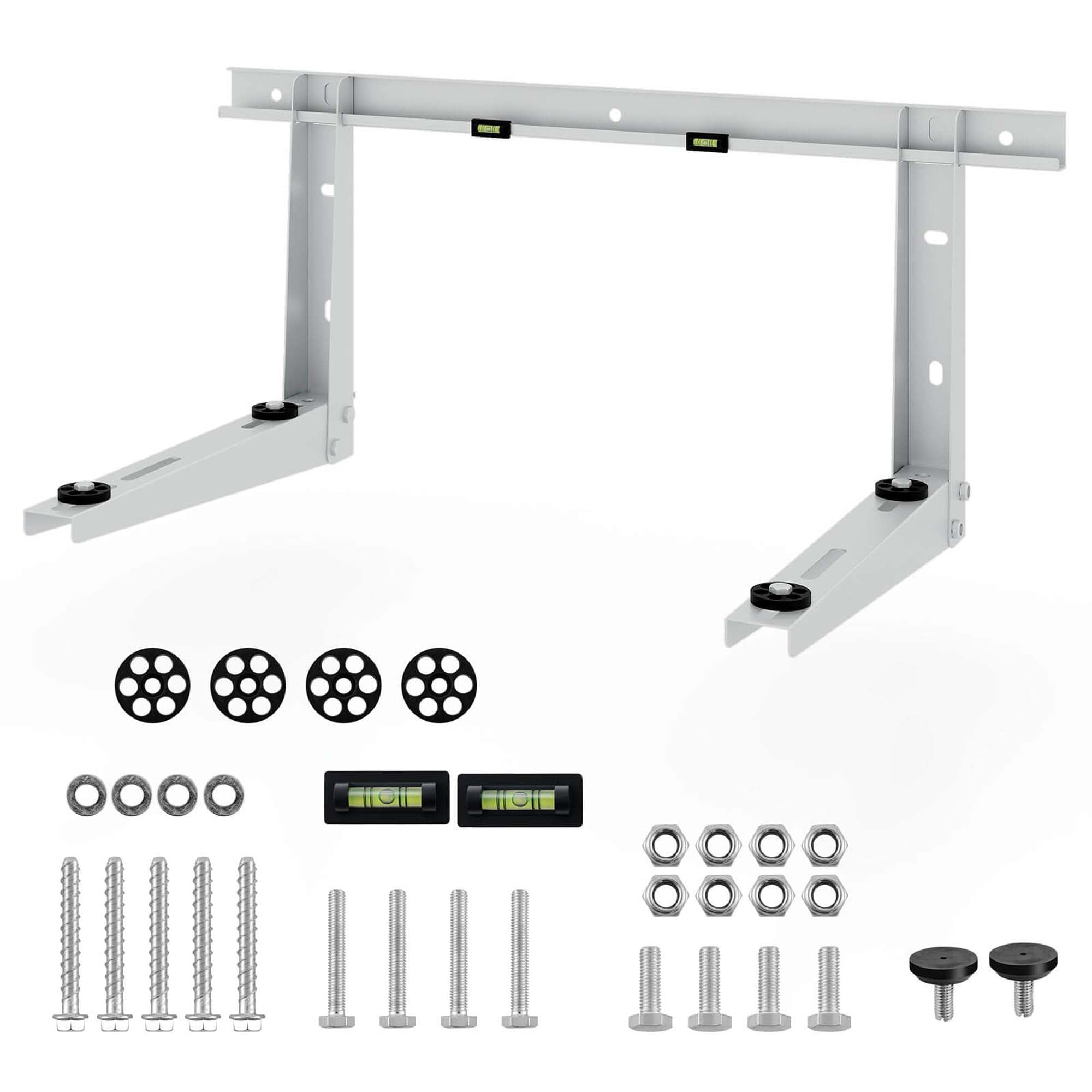 Costway 18" Heavy-Duty Mini Split Wall Mounting Bracket with Adjustable ...