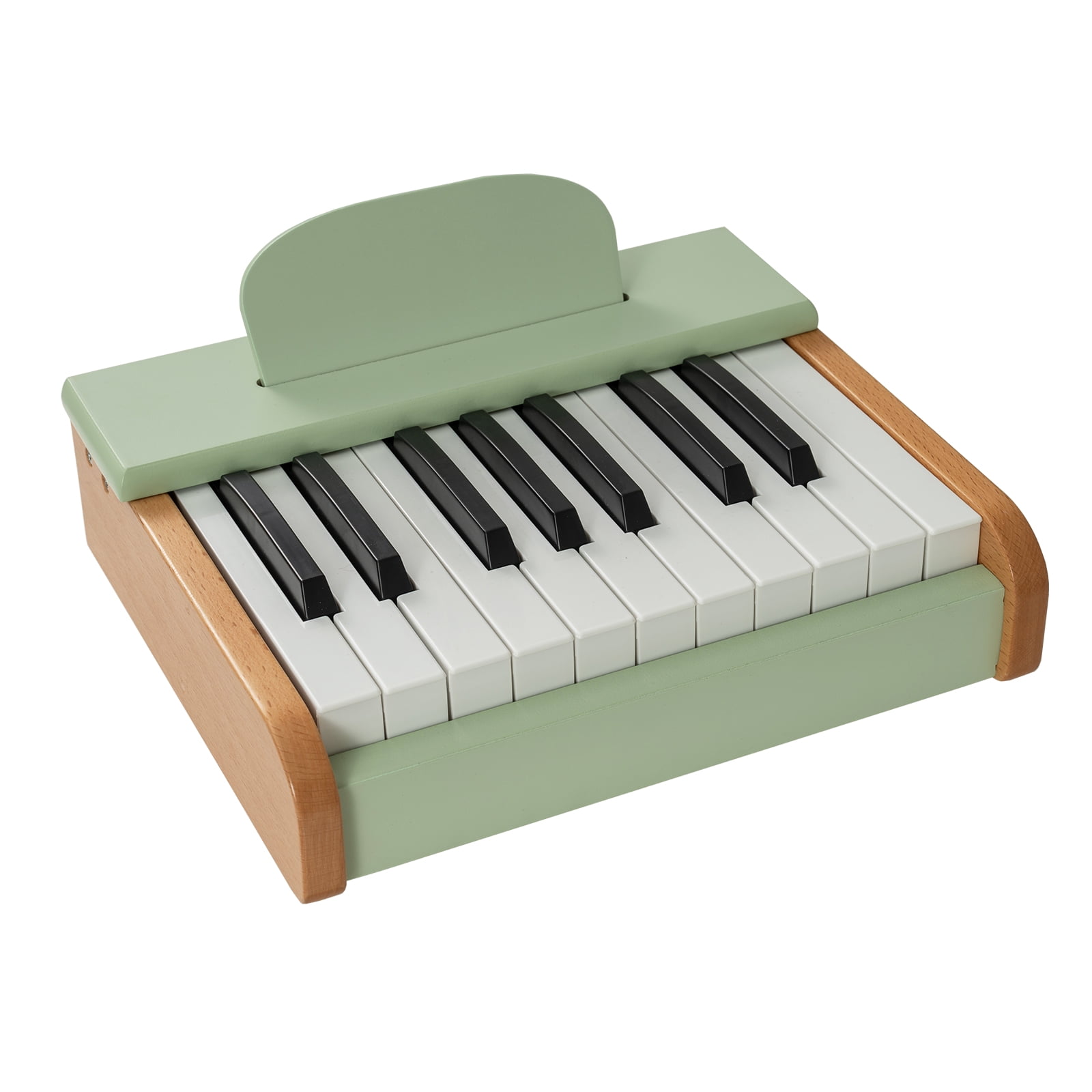 Costway 18 Keys Kids Piano Keyboard with Removable Music Stand One-key ...