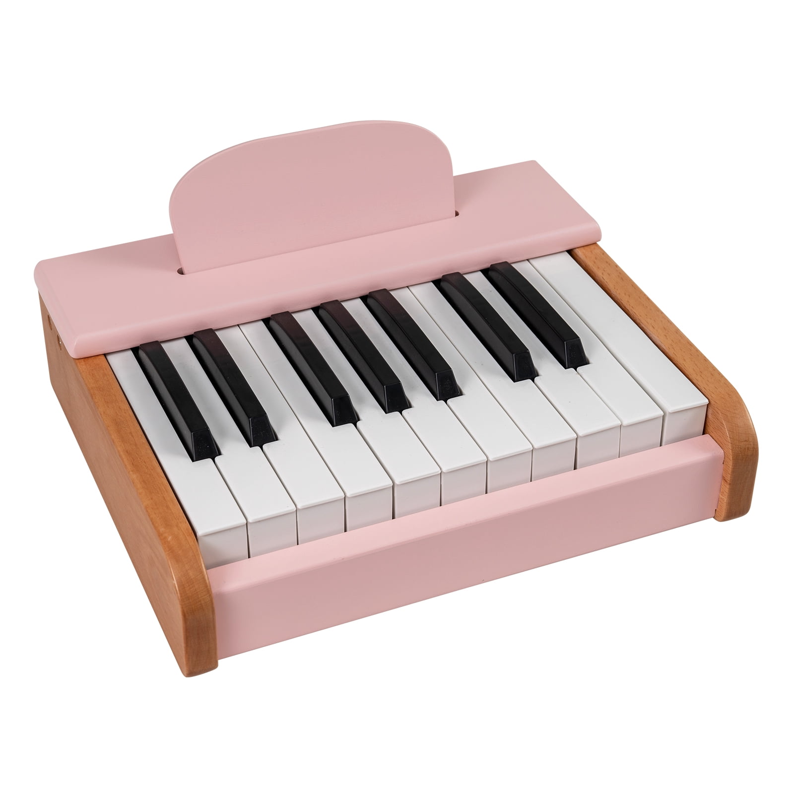 Costway 18 Keys Kids Piano Keyboard with Removable Music Stand One-key ...