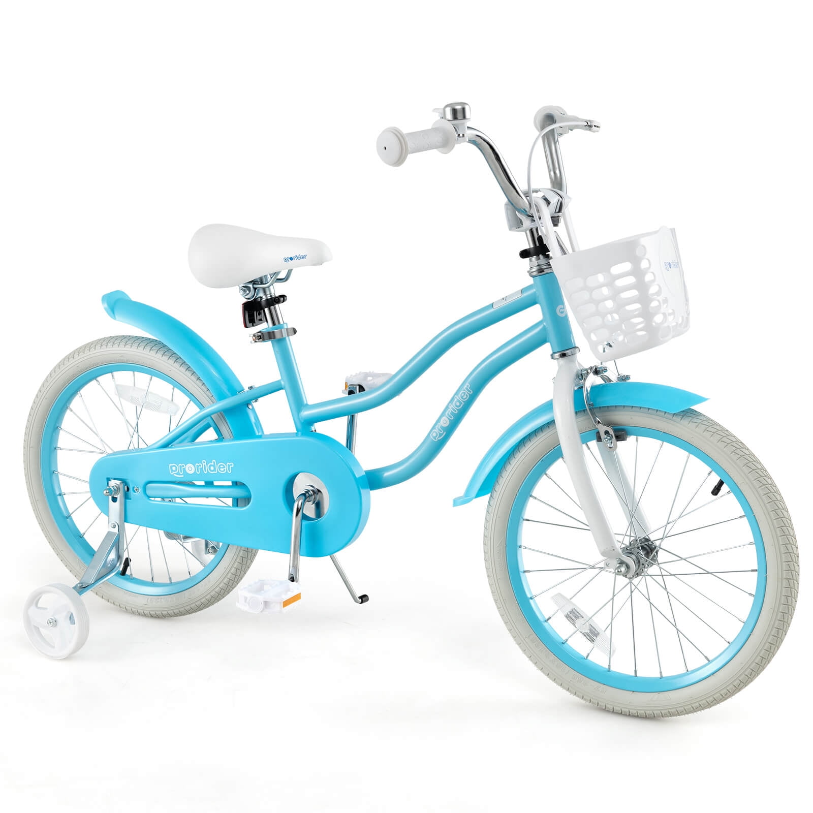 "Prorider 18"" Blue Children's Bike with Hand Brakes for 4-8 Years ...
