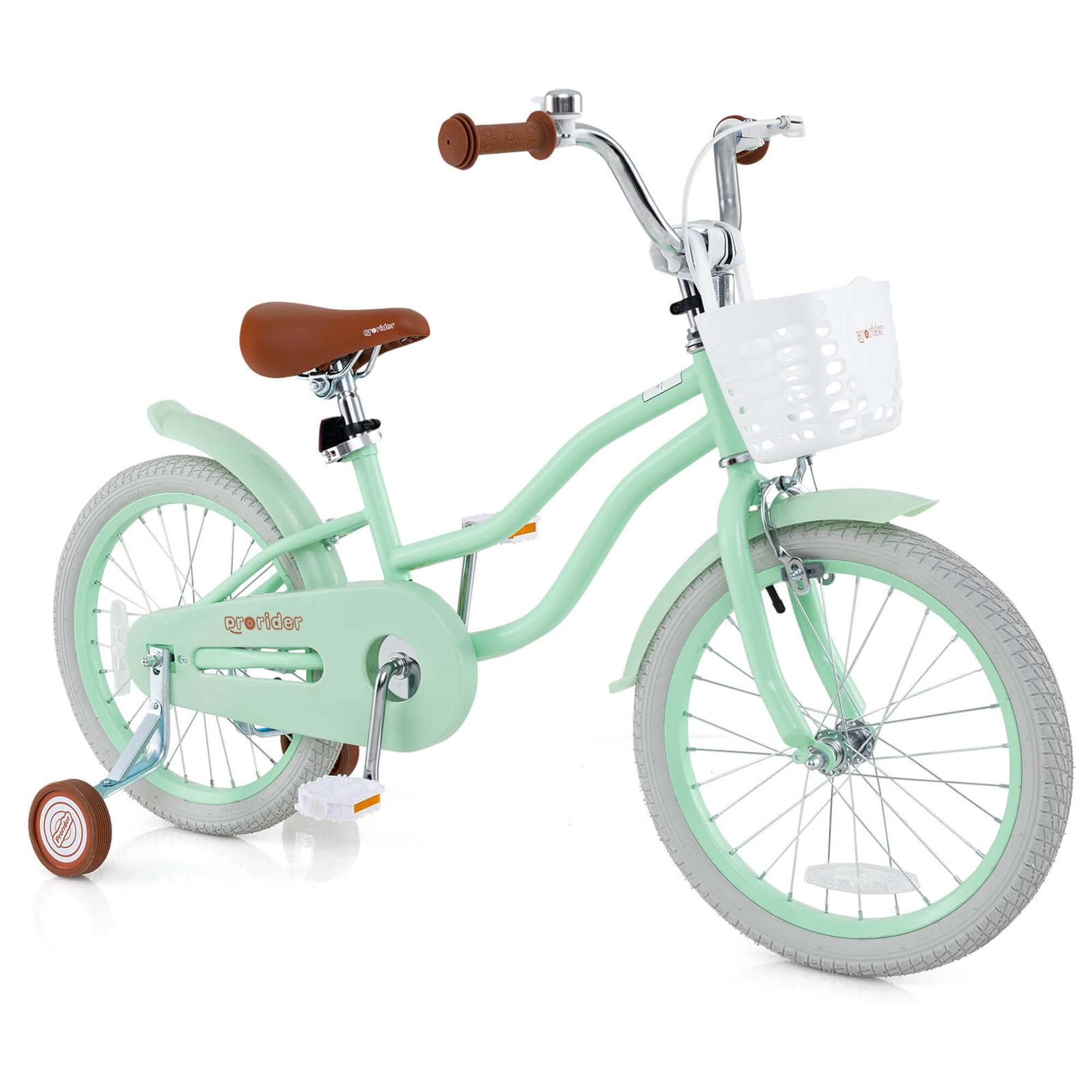 Honeyjoy 14 Inches Kids Bike with Training Wheels, Basket Honeyjoy 14 Inches Kids Bike with Training Wheels, Basket