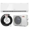 Soleus Air 12,000 BTU Window Air Conditioner with Heater, Saddle Mount ...