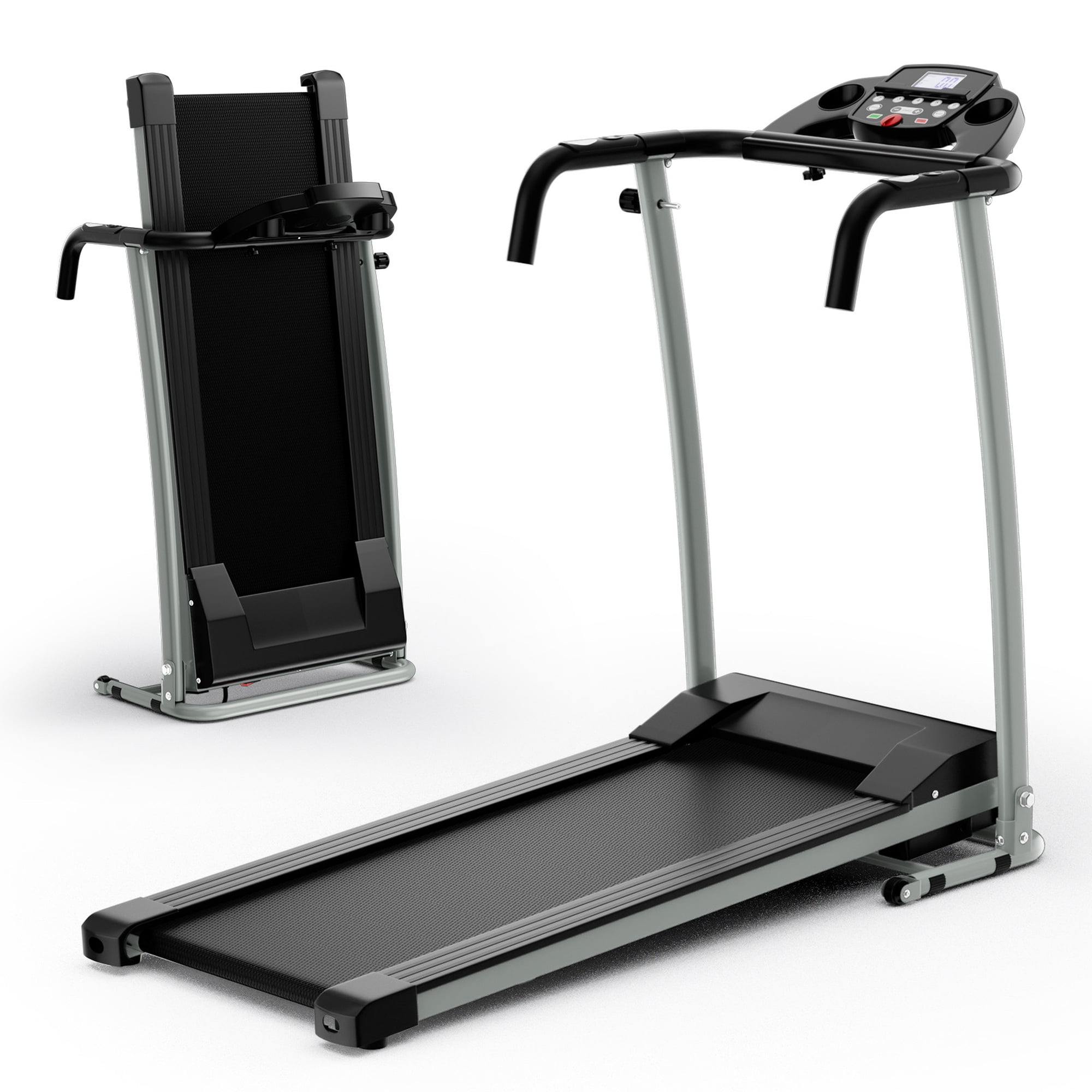 Costway 2 HP Up to 7.5MPH Folding Treadmill Motorized Running Machine ...