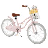 Costway, Kids Bike, 20" Pink, Height Adjustable Handlebar & Seat ...