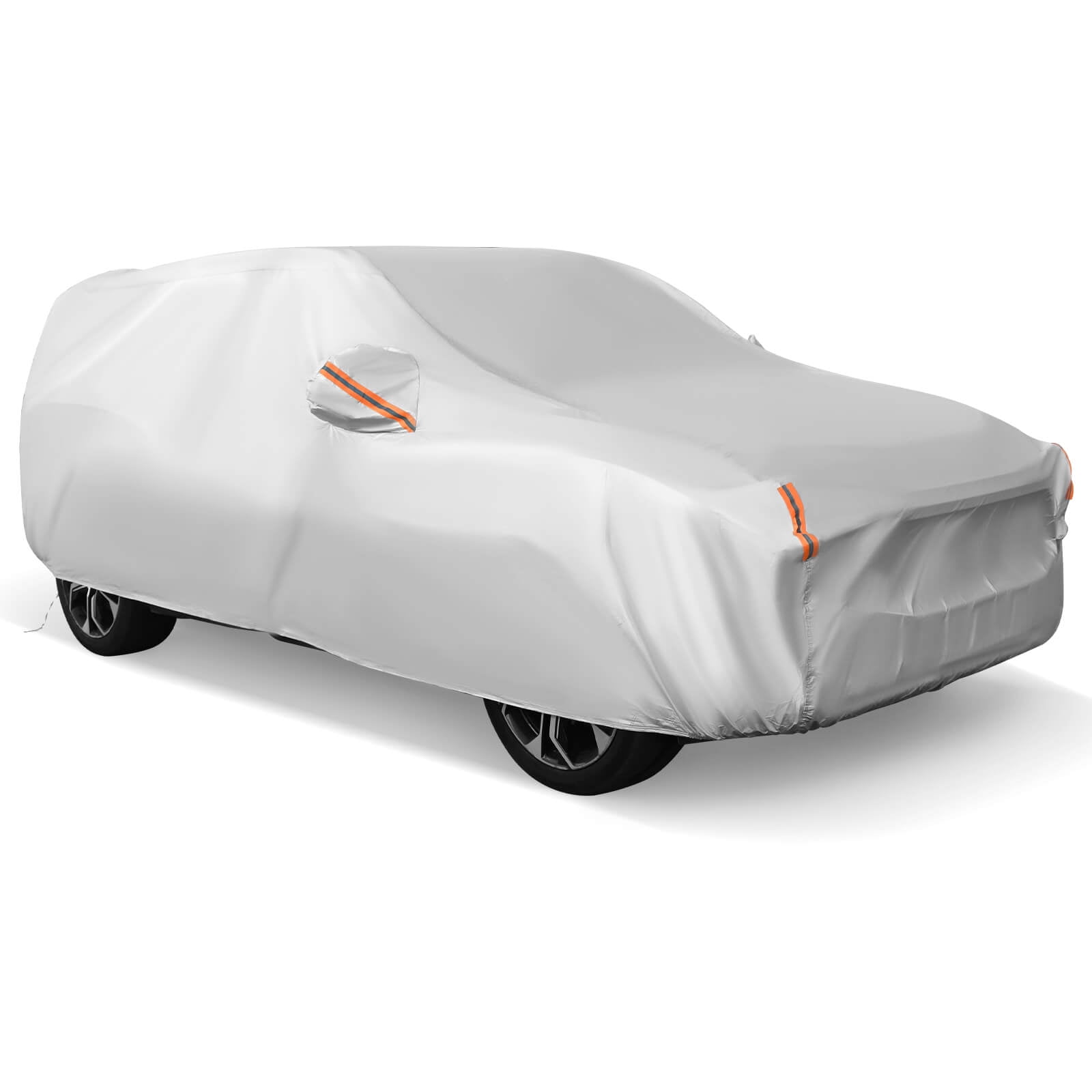 Costway 200" Car Cover for Automobiles Outdoor Full Cover with Cotton ...