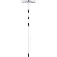 Costway 21FT Telescoping Snow Roof Rake, Large Poly Blade, Aluminum ...