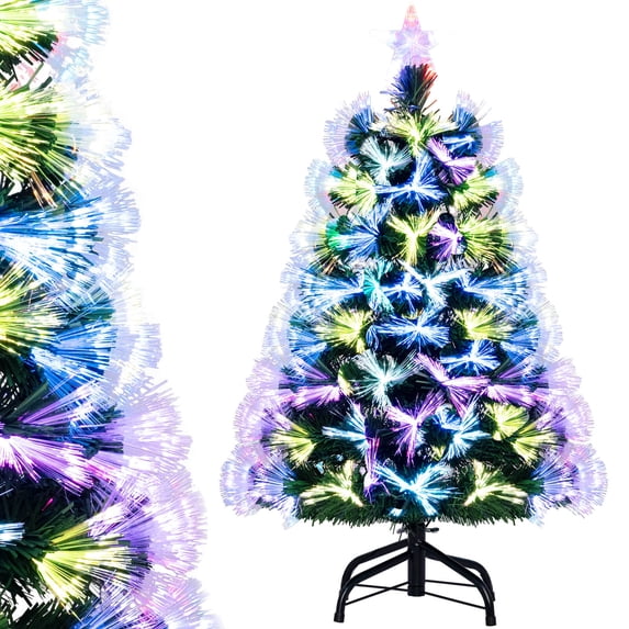 Walmart Fiber Optic Christmas Tree