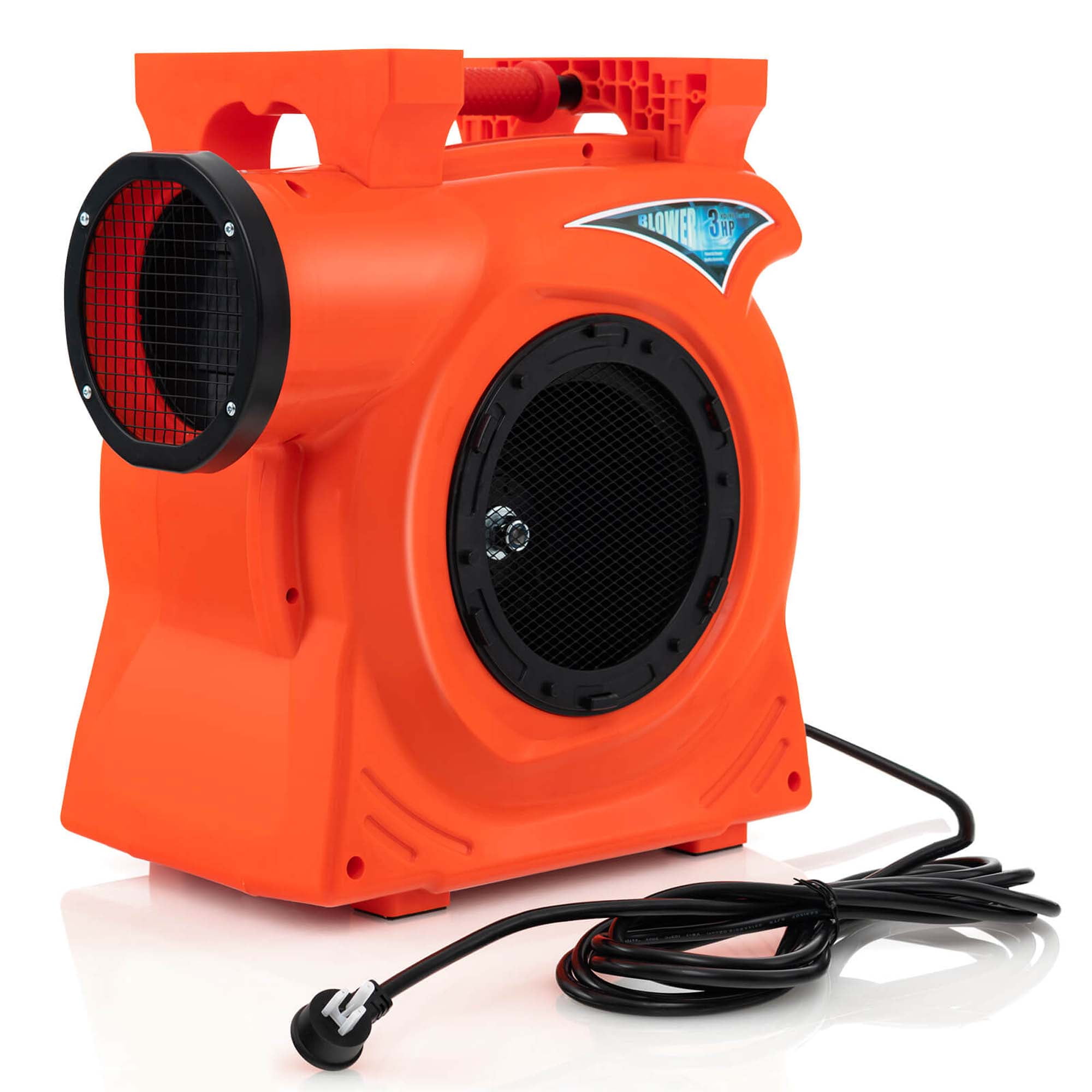 Costway 3 HP/2200W Air Blower Commercial Inflatable Bounce House Blower ...