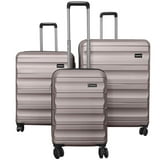 Costway 3 PCS Hardside Luggage Set (20/24/28 Inch) with 8-Spinner ...