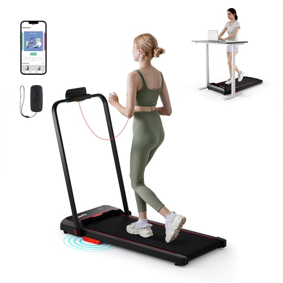 Costway 3 in 1 Folding Treadmill with Remote Control LED Display and ...