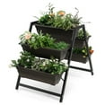 Free Shipping! Costway 31”H Raised Garden Bed, 3-Tier, Indoor Outdoor ...