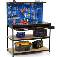 Seville UltraHD Rolling Workbench, Heavy Duty, 1-Door, 4-Drawer, Solid ...