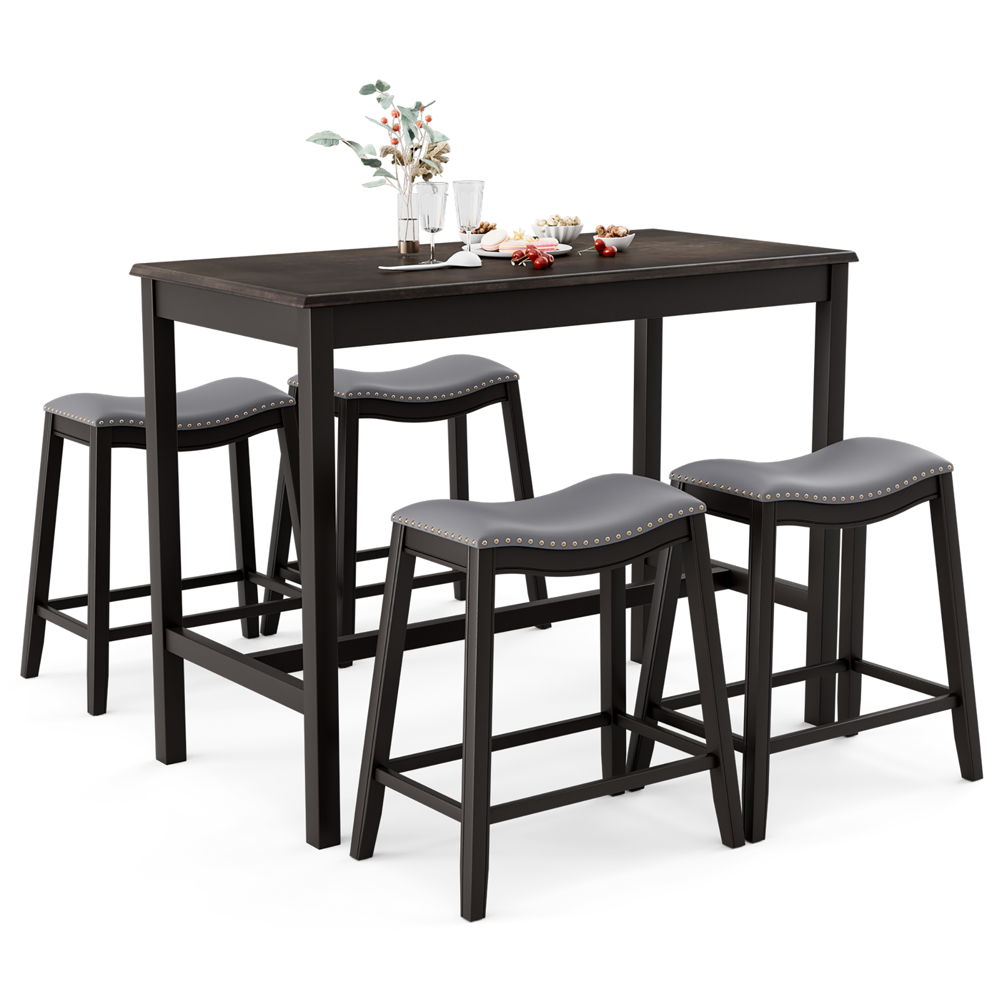 Picket House Furnishings Steele Multipurpose Bar Table Set - Walmart.com
