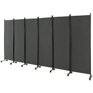 6 ft. Tall Plain Brown Cardboard Privacy Screen Room Divider - 5 Panel ...