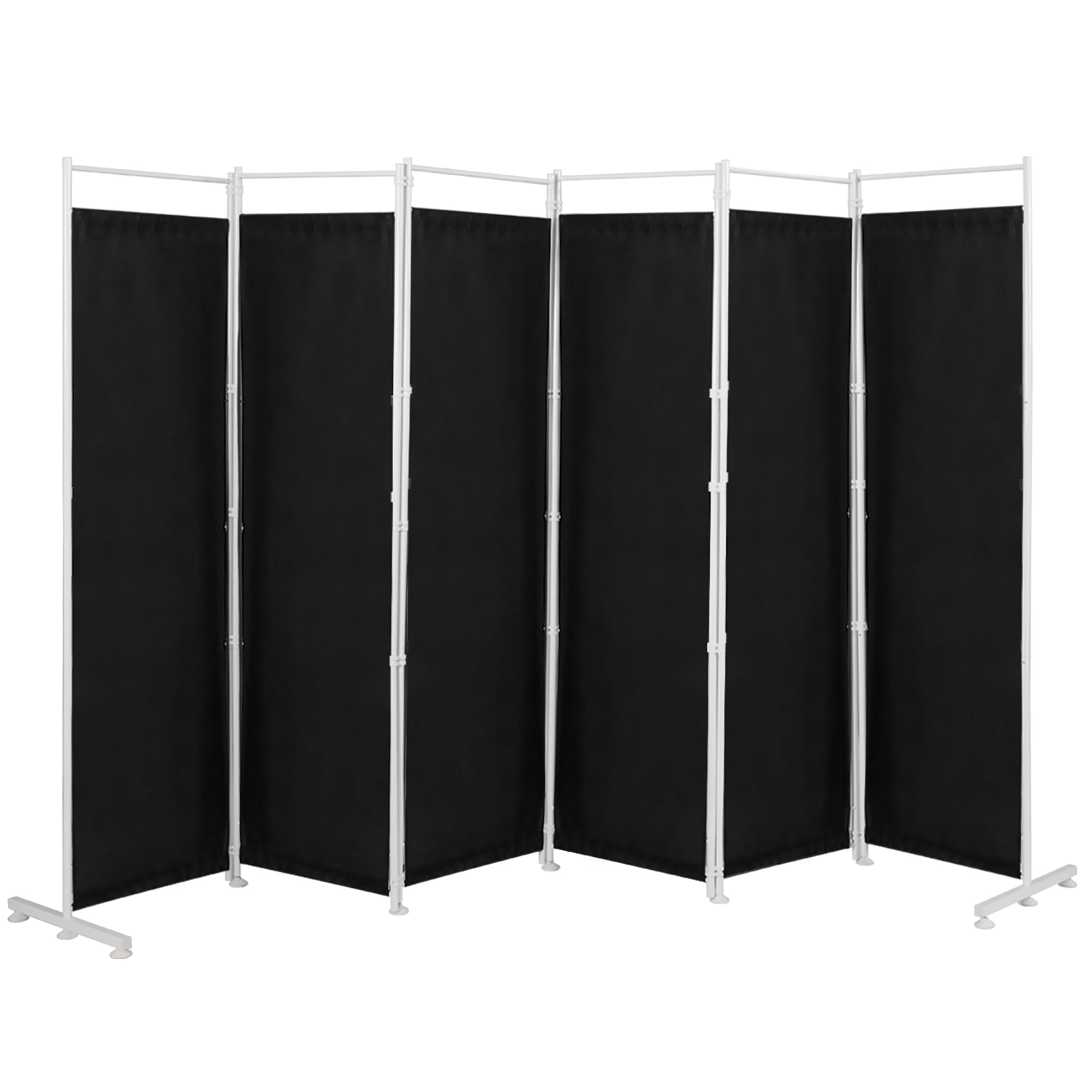 Costway 6-Panel Freestanding Indoor Decorative House Partition, Folding ...