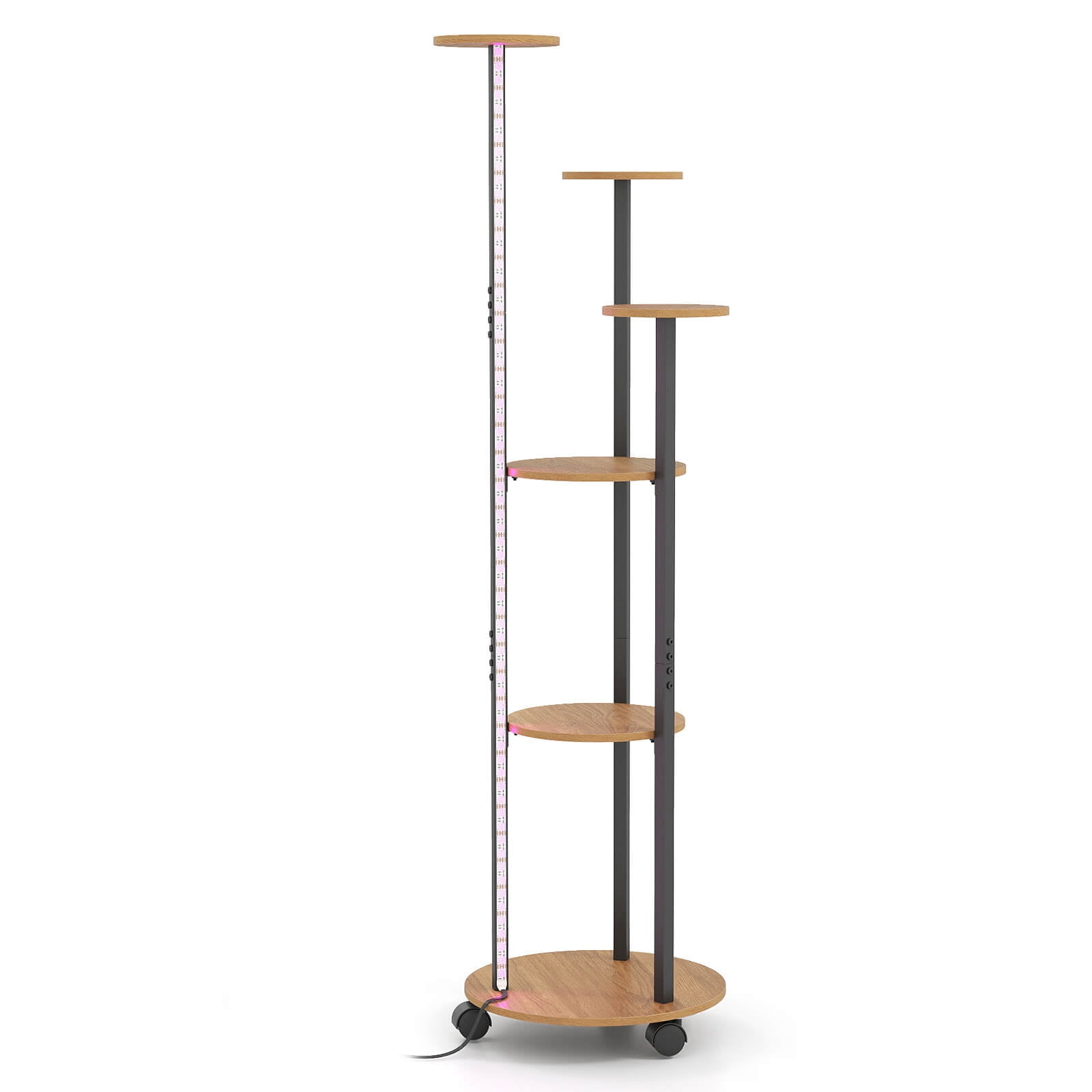 Costway 6-tier Plant Stand with RGB Grow Light Adjustable Lighting ...