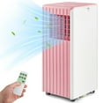 Costway 10000 BTU ASHARE Portable Air Conditioner 3-in-1 AC Unit with Cool Dehum Fan Sleep Mode ...