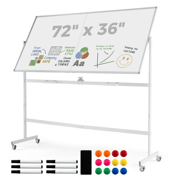Large Whiteboards Wheels