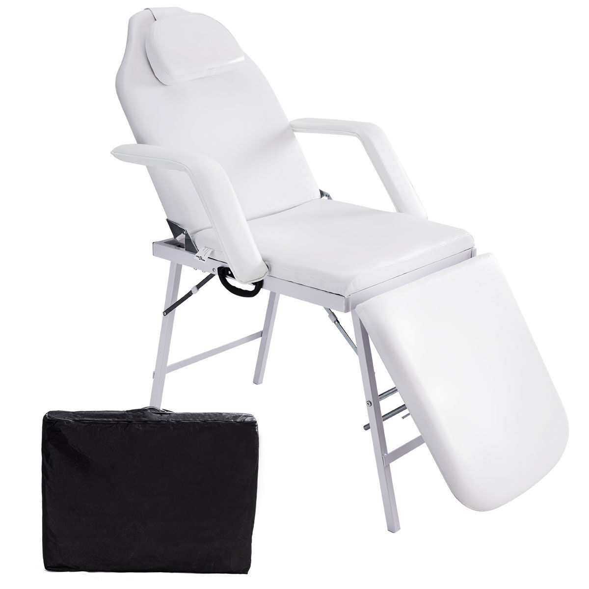 Costway 73'' Portable Spa Salon Furniture Equipment: Facial Bed Beauty ...