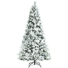 9 Foot Flocked Christmas Tree