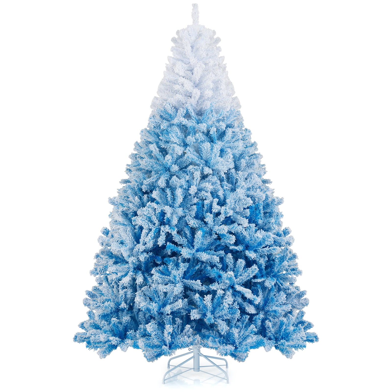 Costway 8 FT Artificial Christmas Tree with 1774 Branch Tips & Folding ...
