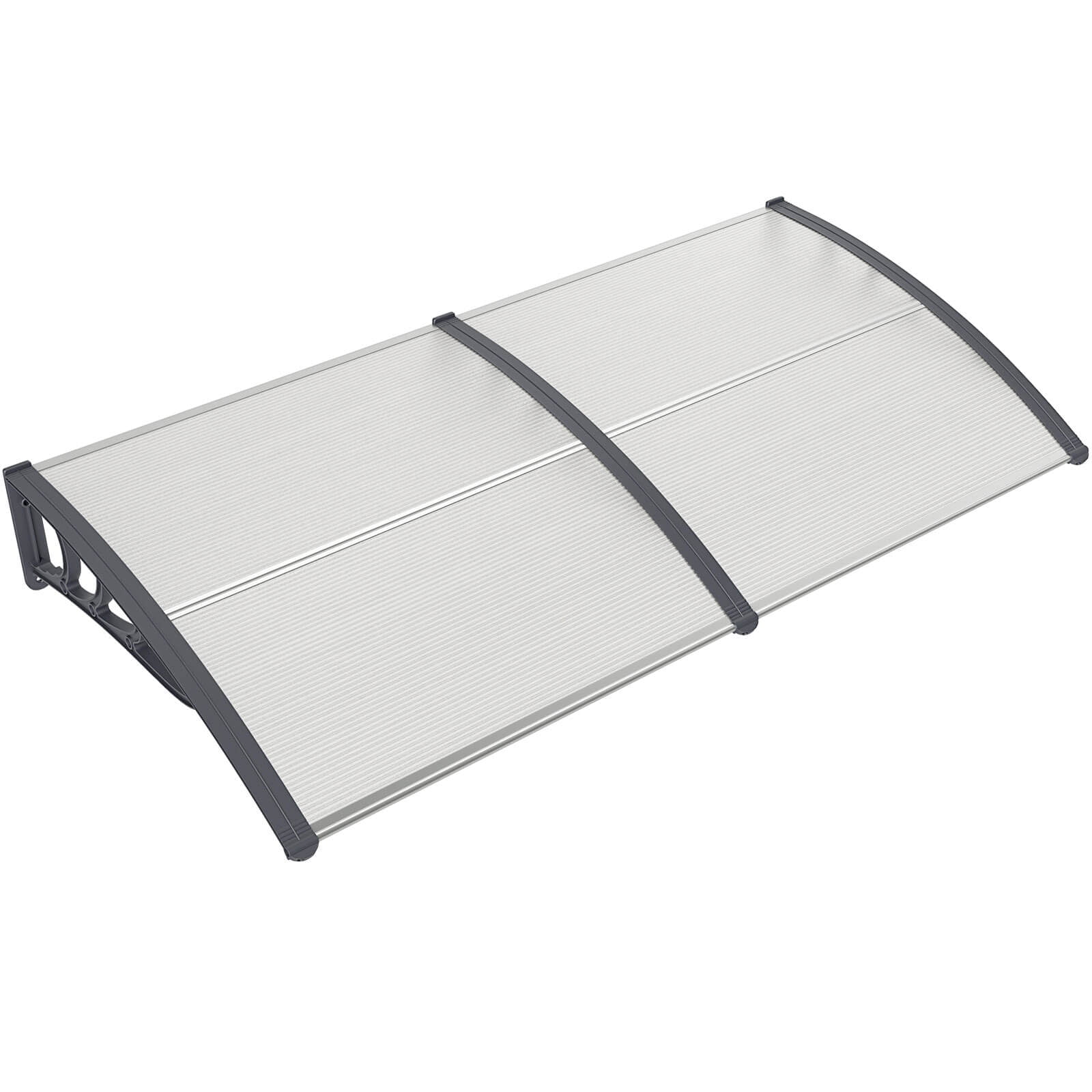 Costway 80" x 40" Patio Awning Canopy Outdoor Window Door Overhang Rain ...