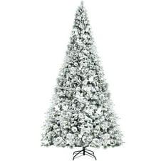 9 Foot Flocked Christmas Tree