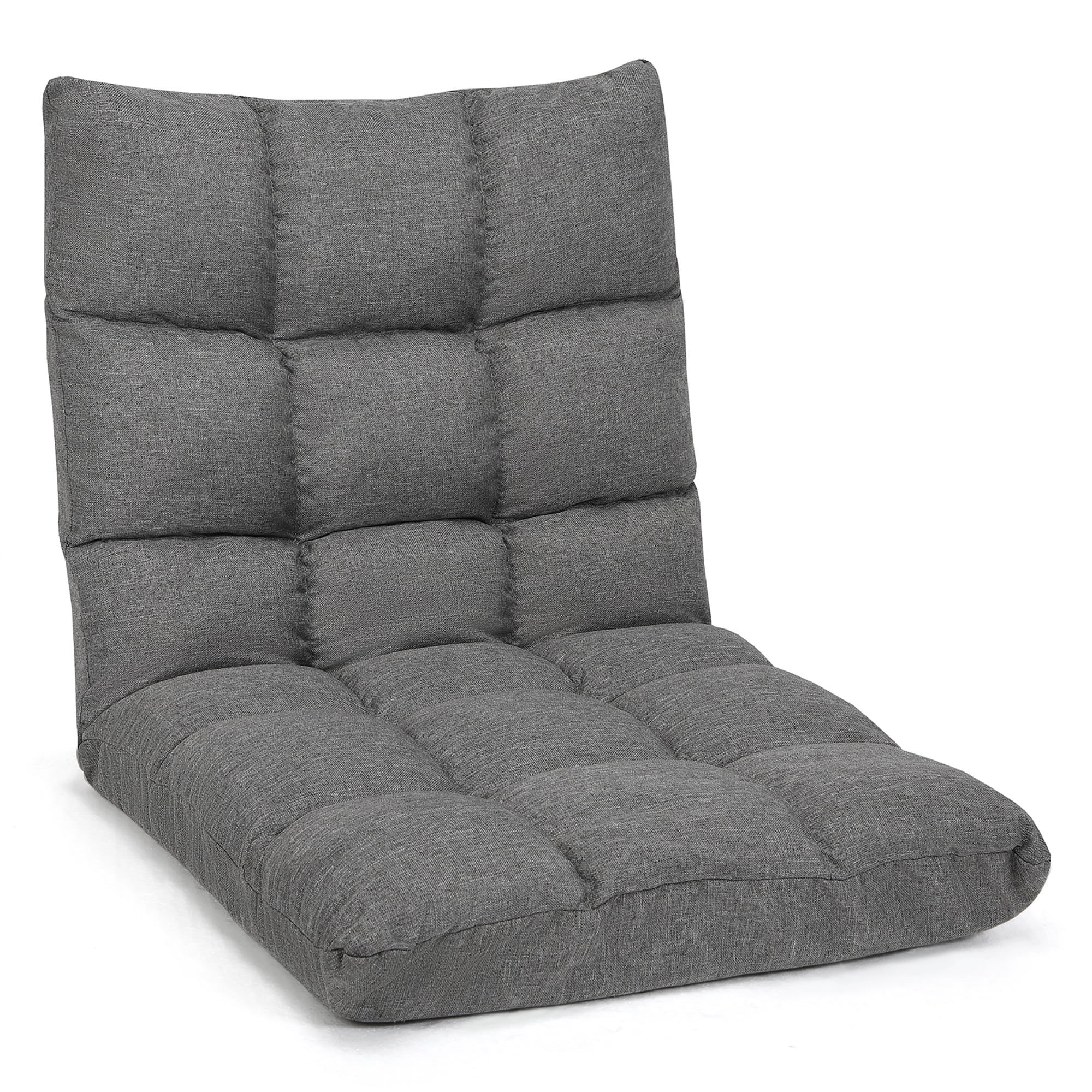 Costway Reclining Adult's Comfortable Recliner - Adjustable 14-Position ...