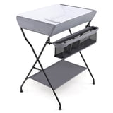 Costway Baby Infant Changing Table Folding Diaper Station with Storage ...