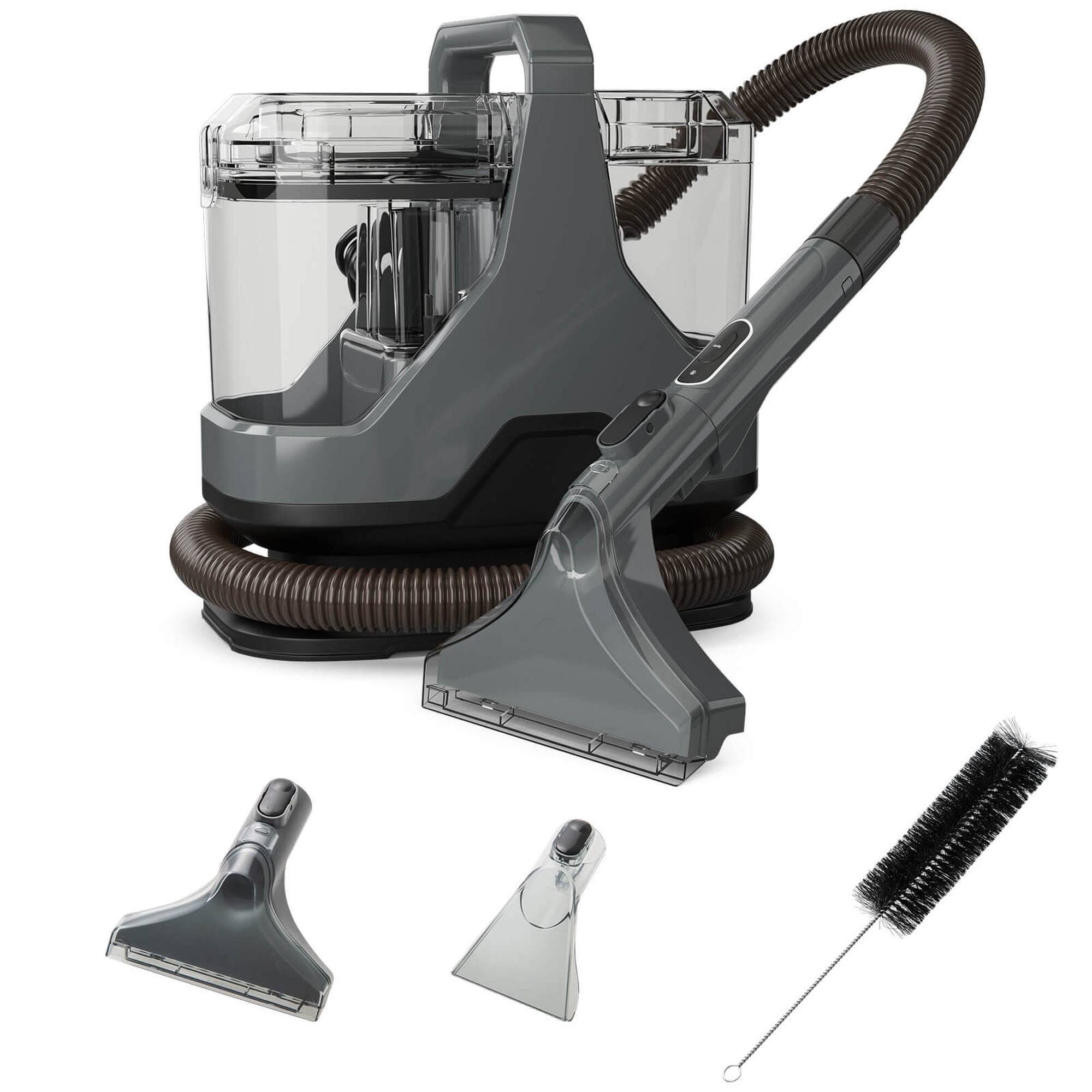 Costway Carpet Cleaner Machine with Water Spray 15Kpa Powerful Suction ...