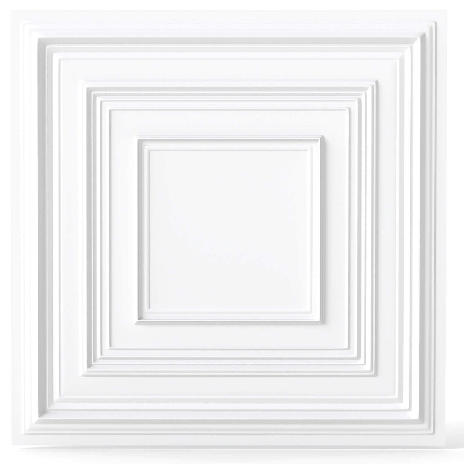 Costway Drop Ceiling Tiles 2 ft x 2ft with 3DmPatterns, 12-Pack Tiles ...
