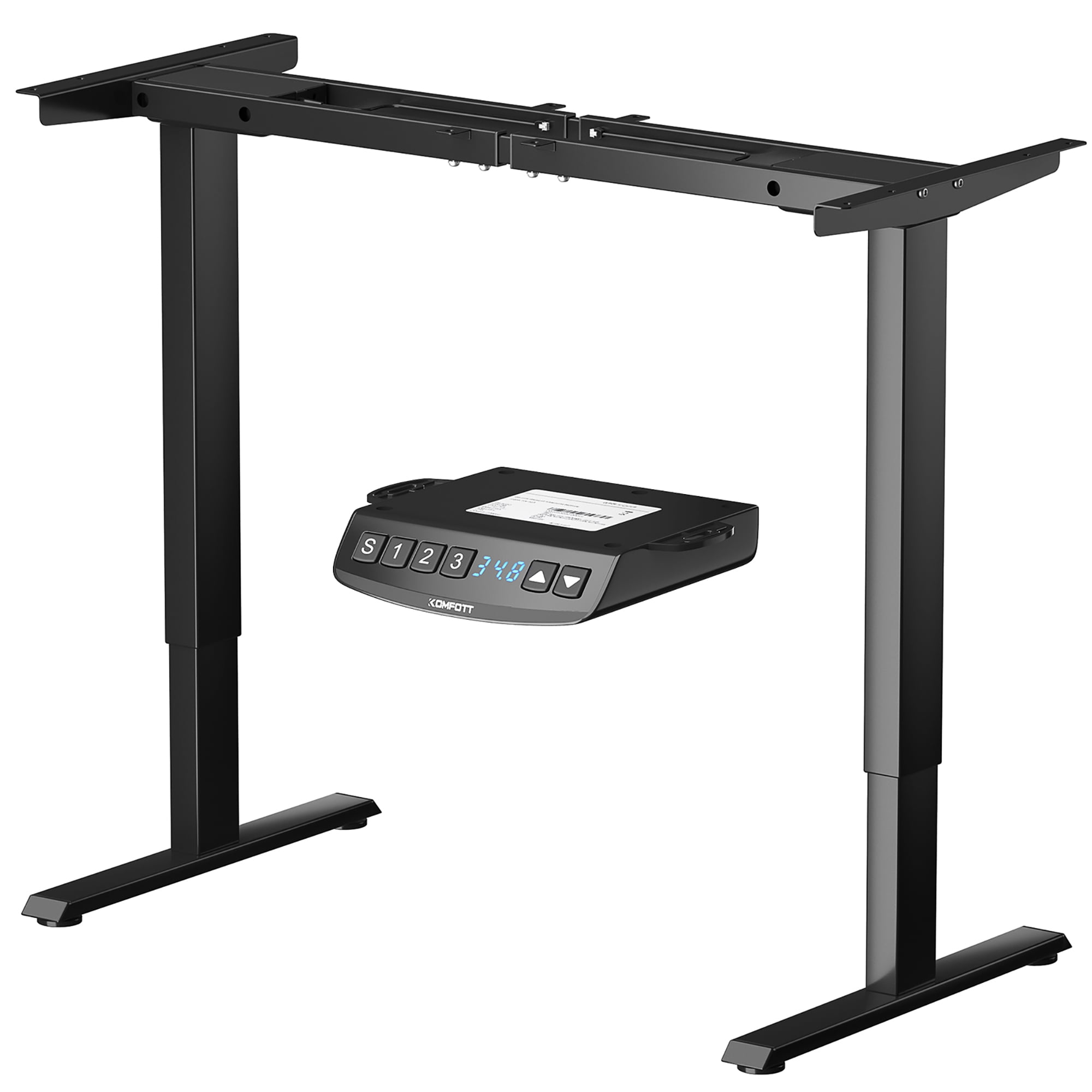 Costway Electric HEIGHT Adjustable Standing up Desk Frame with Dual ...