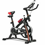 Costway Indoor Spinning Stationary Exercise Bike for Cardio and Fitness ...