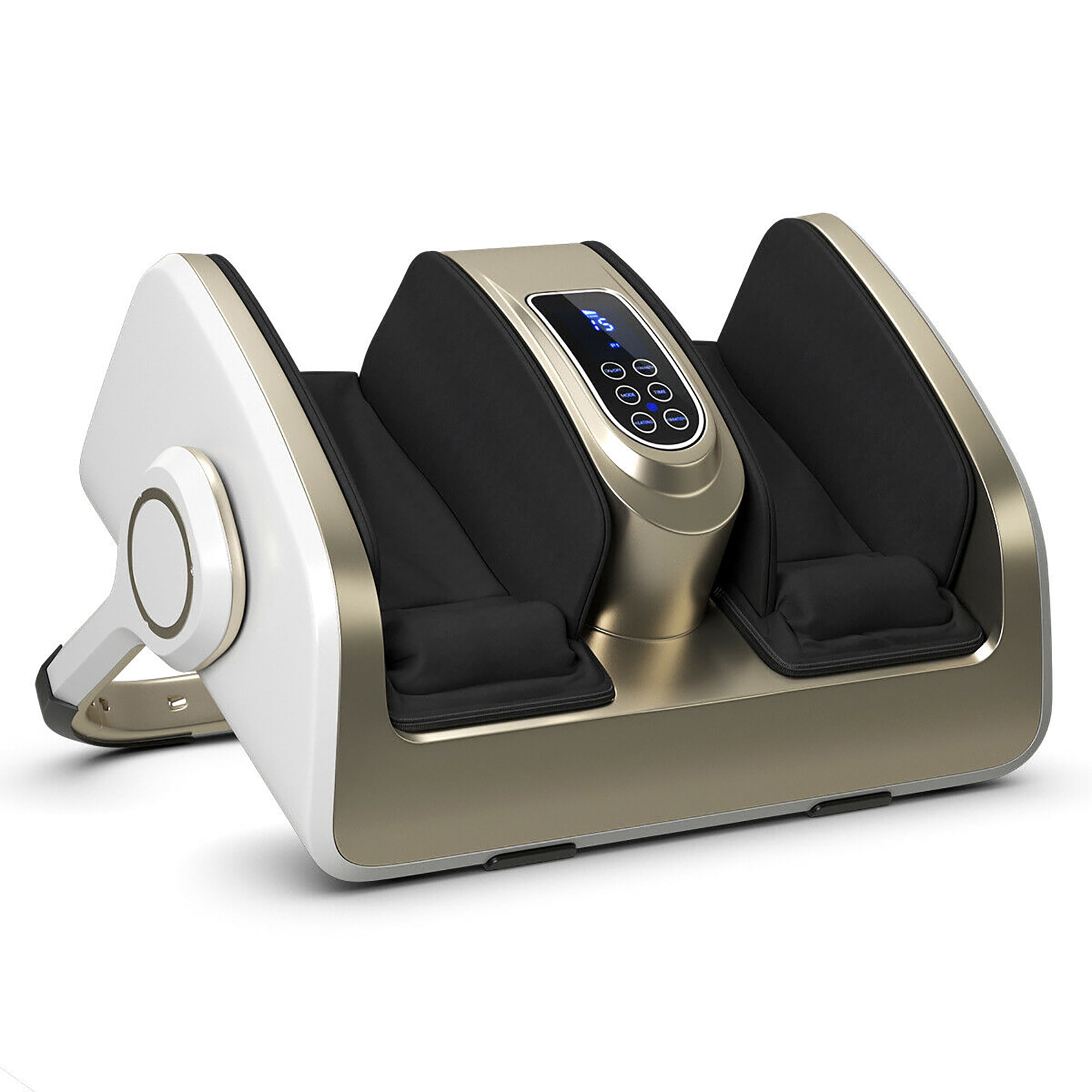 Costway Heat Remote Control Foot Calf Shiatsu Massager with Leg Massage ...