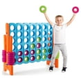 Costway Jumbo 4-to-Score 4 in A Row Giant Game Set Indoor Outdoor Kids ...