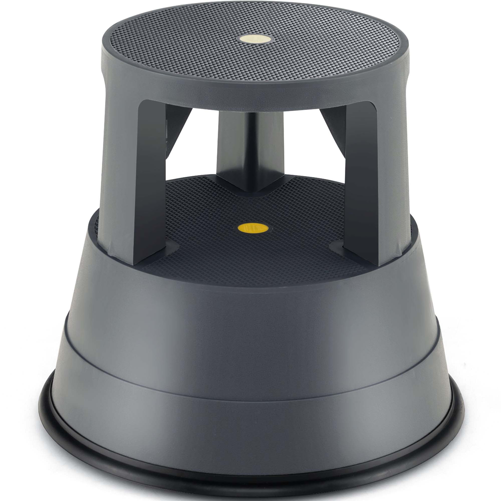 Costway Small & Round Kick Stool for Adults - Rolling Step Stool with ...